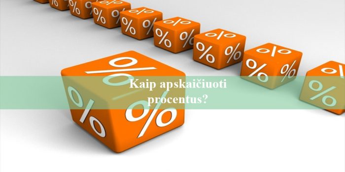 Kaip apskaičiuoti procentus? - Etech.lt